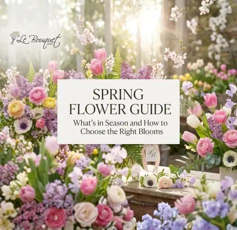 Spring Flower Guide: Seasonal Blooms & How to Choose the Right Flowers